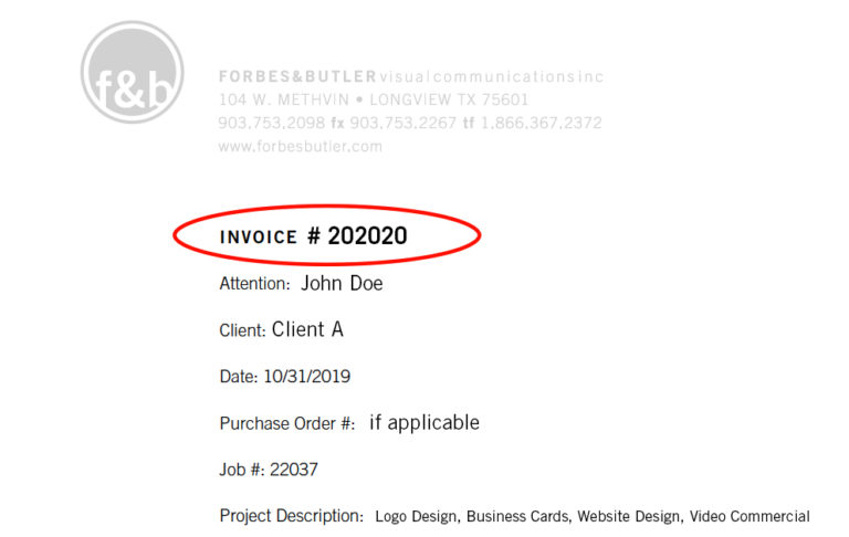 Pay Online - Forbes & Butler Visual Communications